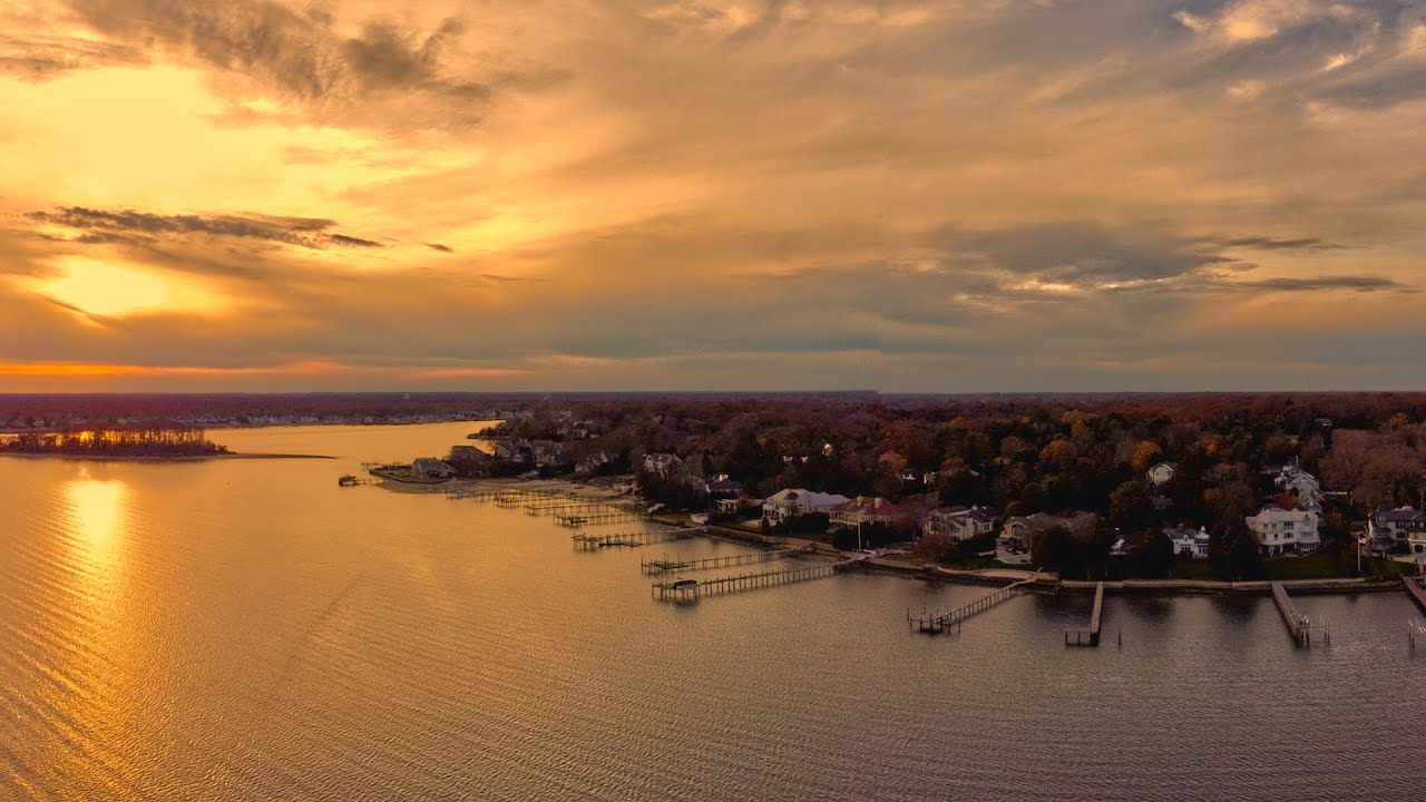 Manasquan River 4K Aerial Drone Footage | Brielle, NJ - YouTube