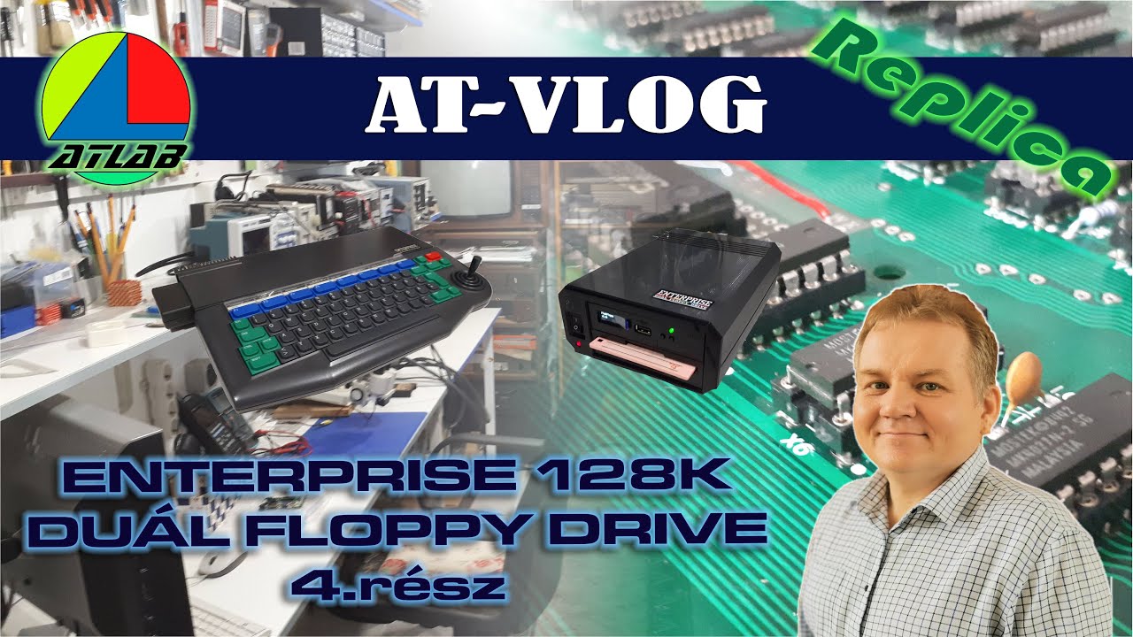Enterprise 128K - Dual Floppy Drive 4. rész - YouTube