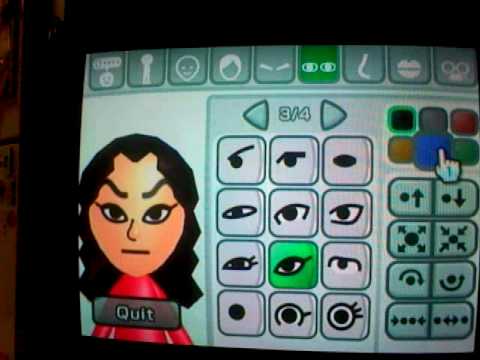 make a vampire mii!!!!!! - YouTube