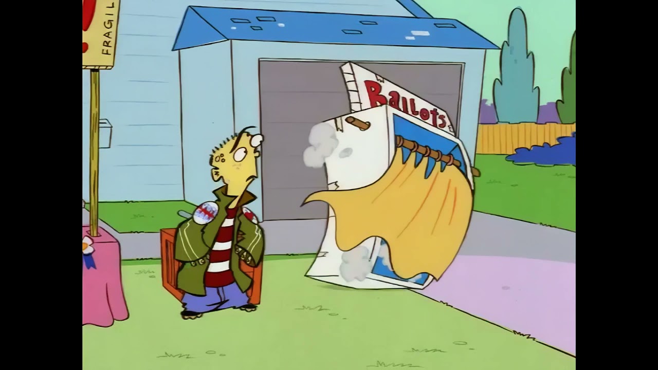 Ed, Edd n Eddy - Edd votes for Plank - YouTube