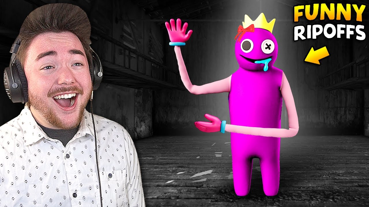 PLAYING NEW RAINBOW FRIENDS RIPOFFS… (so bad and funny) - YouTube