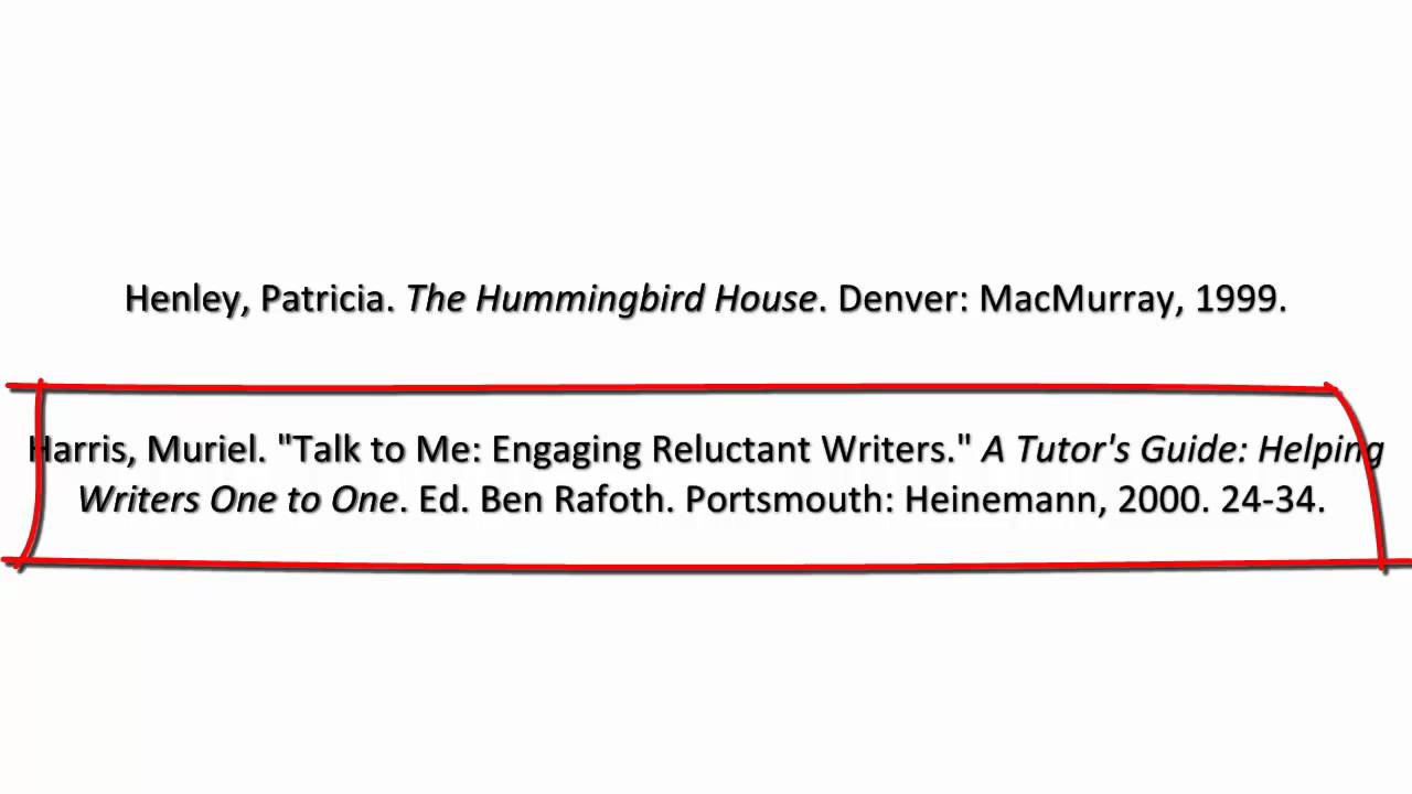 Reading Citations - YouTube