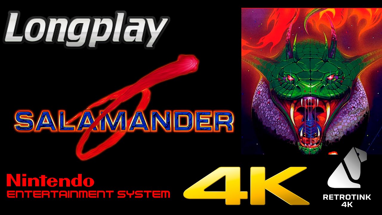 Salamander Nintendo Nes Retrotink 4K Longplay - YouTube