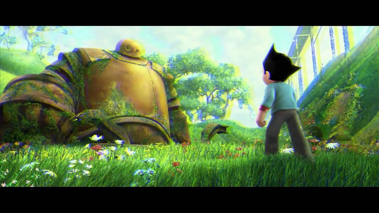 [Trailer] Astro Boy True 3D in Anaglyph 3D (Amber-Blue) - YouTube