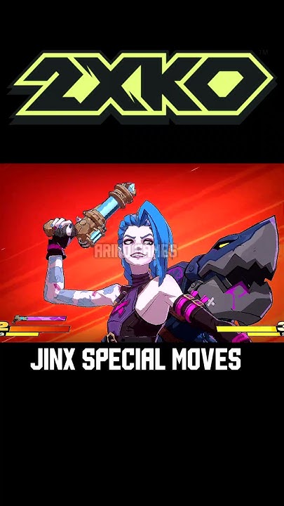 2XKO JINX SPECIAL MOVES #2xko #fightinggames #fightinggame - YouTube