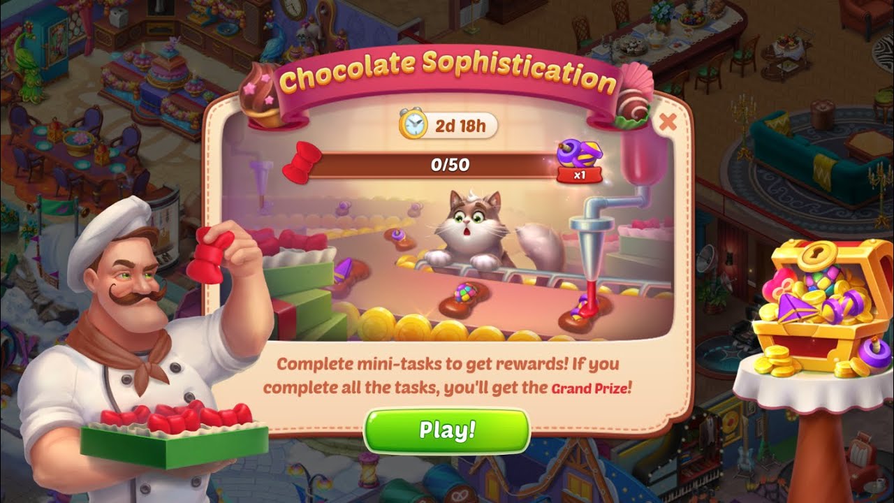 Homescapes Chocolate Sophistication Prize - YouTube