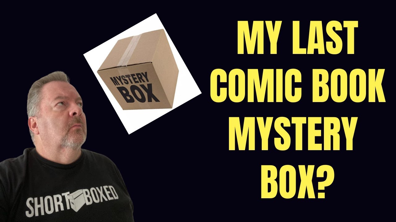 My Last Comic Book Mystery Box??? | Brian - LCS - YouTube