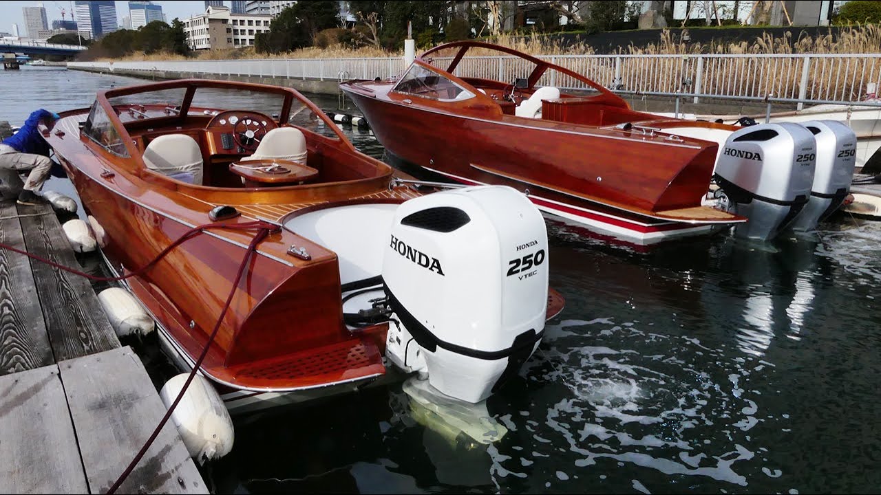 Sano Shipyard. ホンダ船外機と佐野造船所の繋がり - YouTube