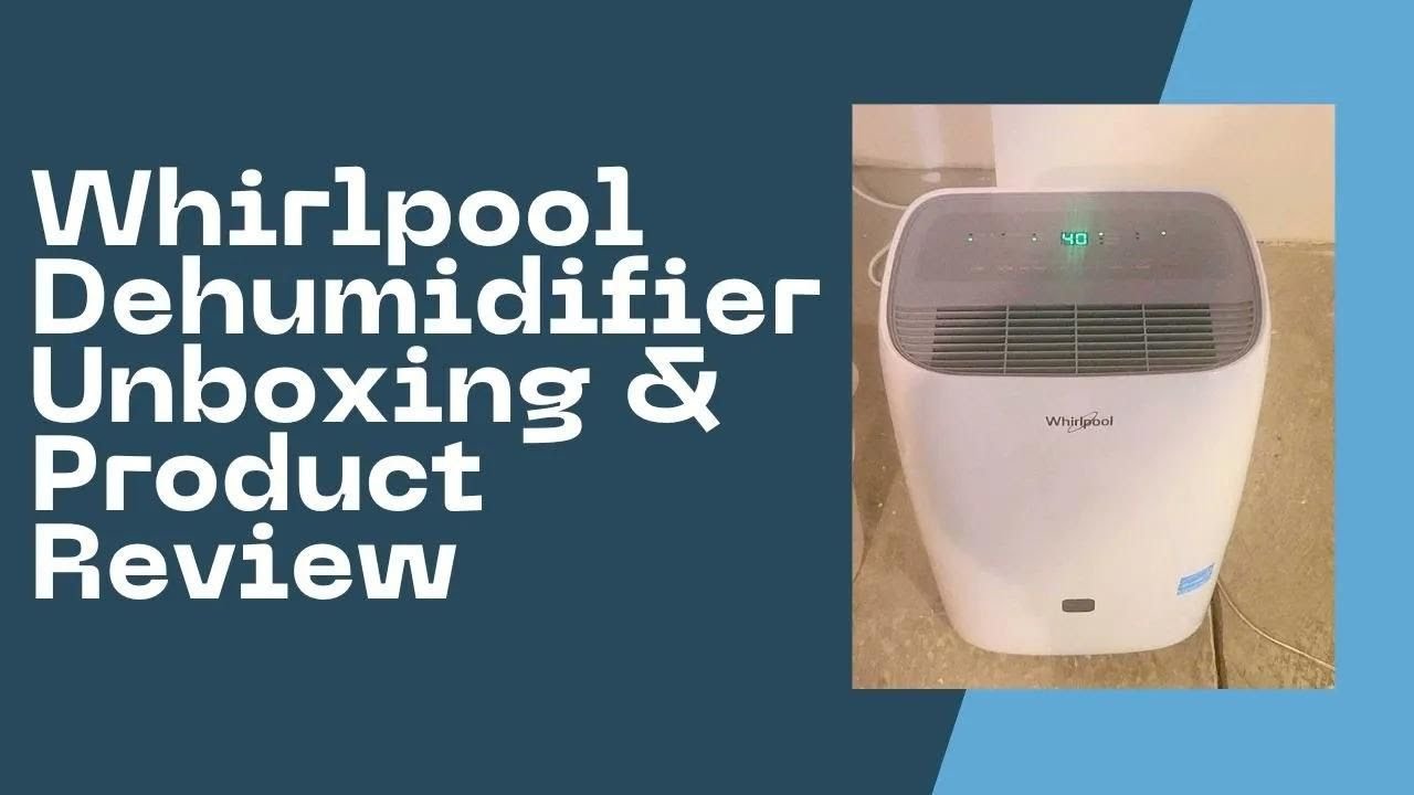 Whirlpool Dehumidifier with Built-in Pump Review: Best Choice for Home ...