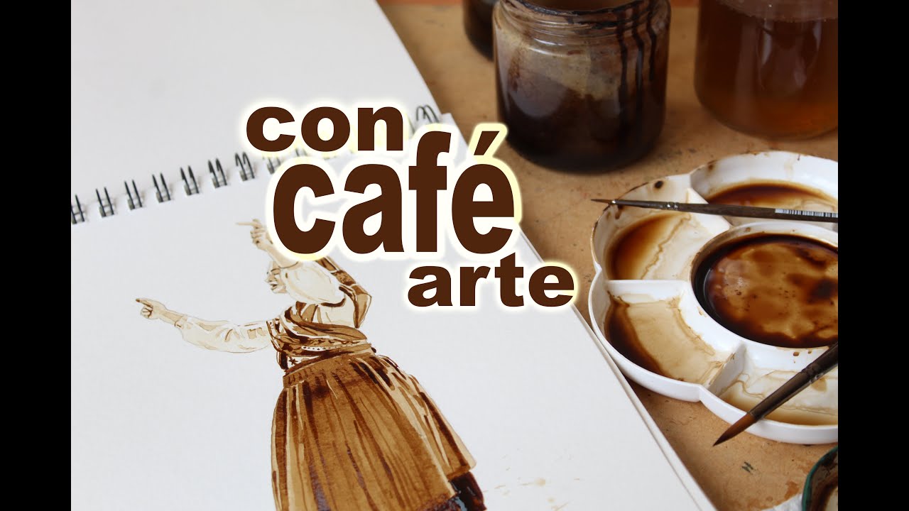 Arte con Café / Painting with coffee - YouTube