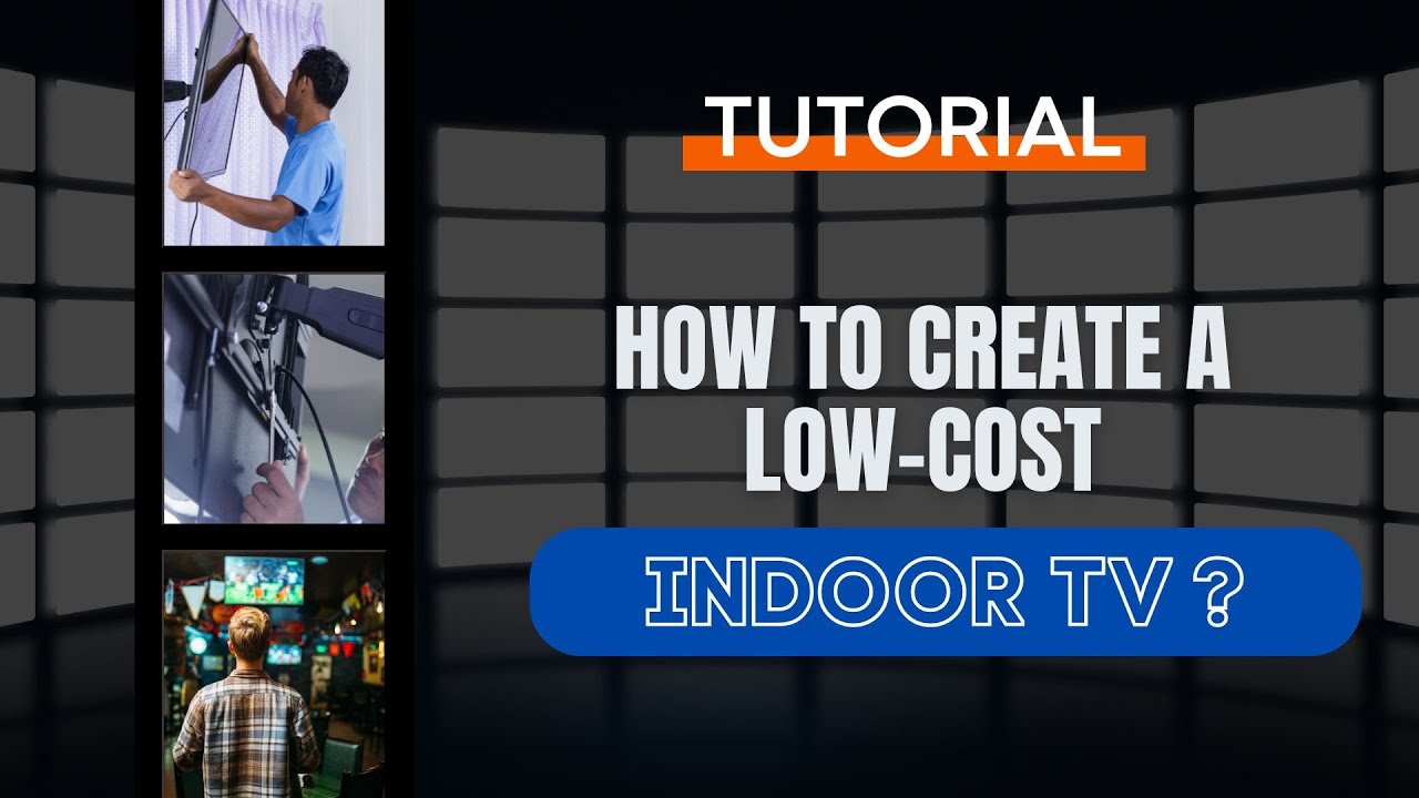 How to create a low-cost indoor TV? - YouTube