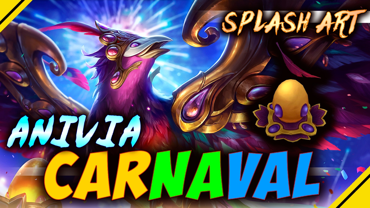 Splash ART, HUEVO y MÁS de Anivia CARNAVAL - Nueva Skin | Noticias ...