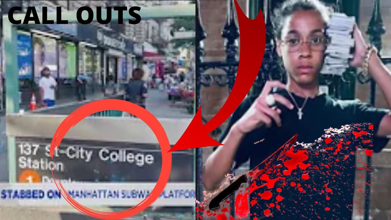 NOTTI OSAMA STABBED & BLED 2 DEATH ON A UPTOWN 1 TRAIN PLATFORM 🙏 - YouTube