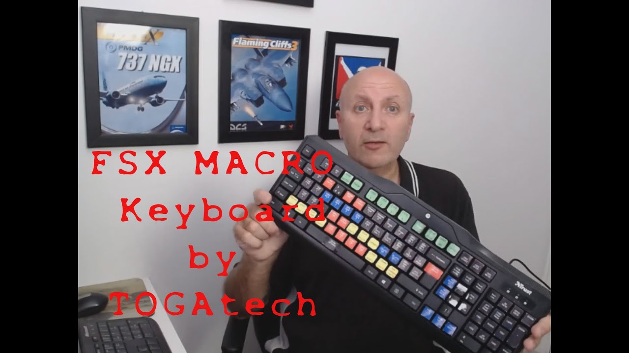DIY FSX Steam Edition Macro Keyboard - YouTube