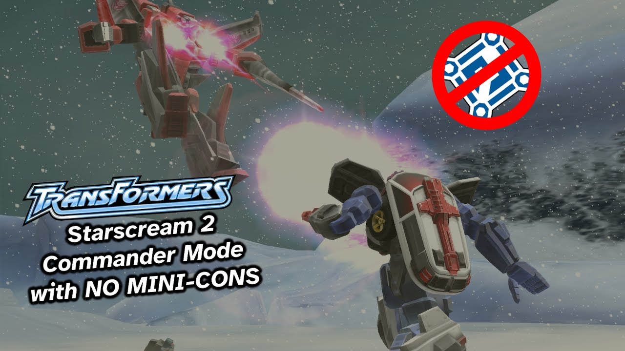 Transformers Armada PS2 Starscream 2 Commander Miniconless - YouTube
