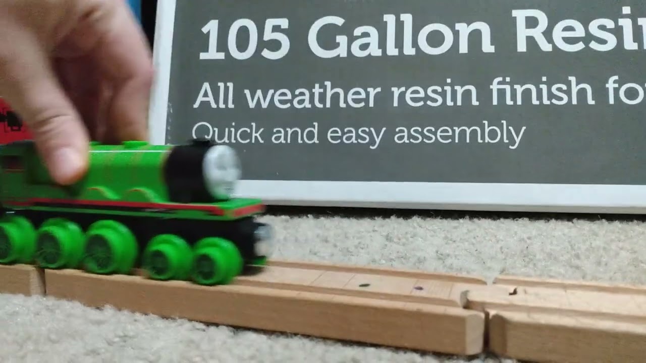 Wooden Railway 2022 Henry On Wood Track - YouTube