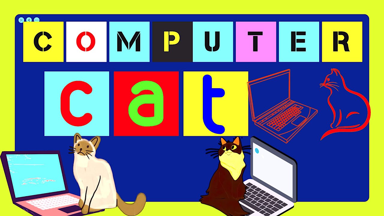 English through Poetry 5: COMPUTER CAT by Kenn Nesbit - YouTube