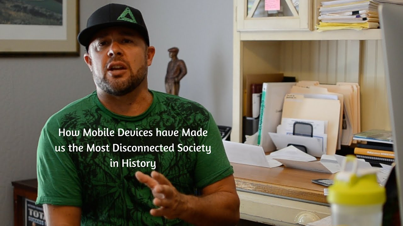How Mobile is Making us the Most Disconnected Society in History - YouTube