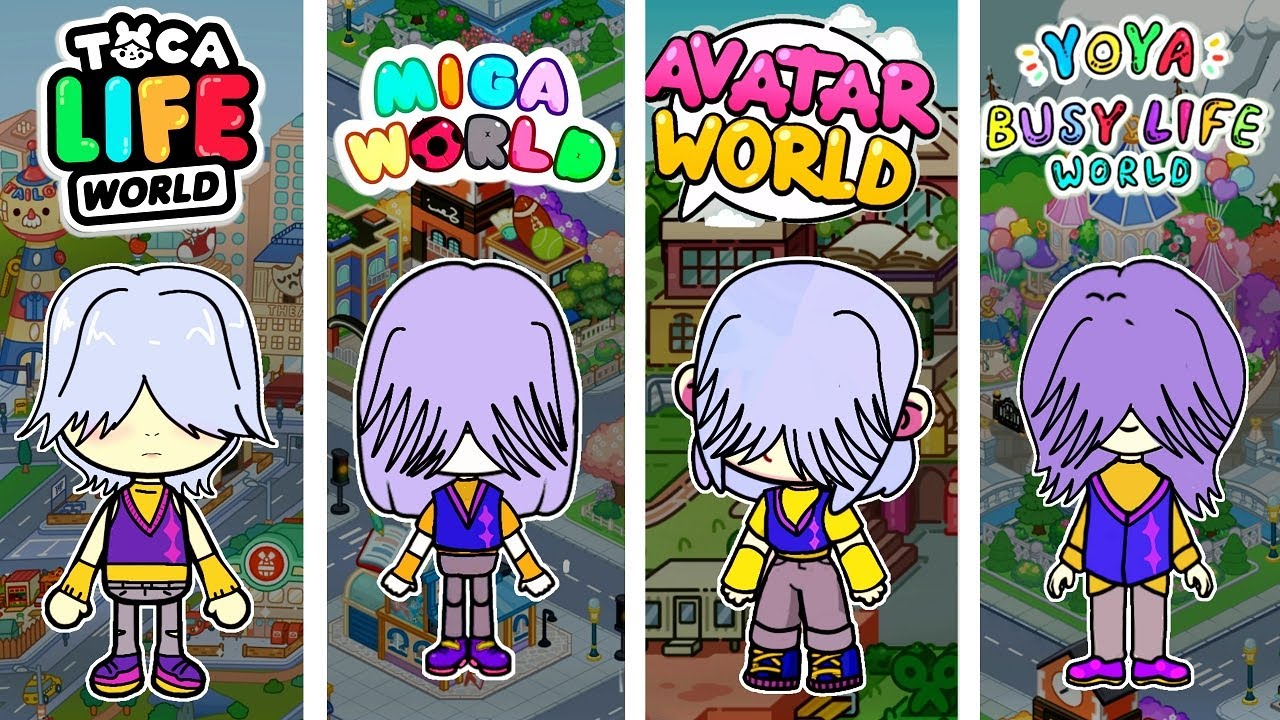 MYSTERY SAJA from SAJA BOYS I Toca Boca vs Avatar World vs Yoya World ...