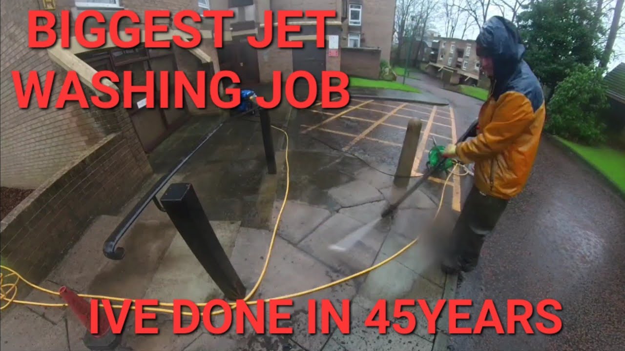 BIGGEST jet washing job I've done in 45 YEARS !! 🥵 - YouTube