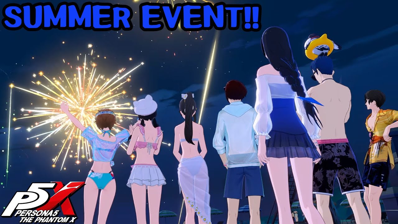 P5X'S SUMMER EVENT IS AMAZING!! - PERSONA 5: THE PHANTOM X - YouTube