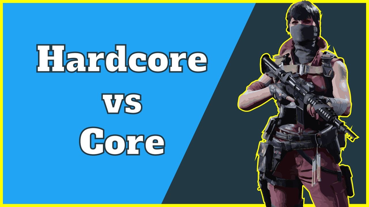 Hardcore vs Core - CoD Cold War MP - YouTube