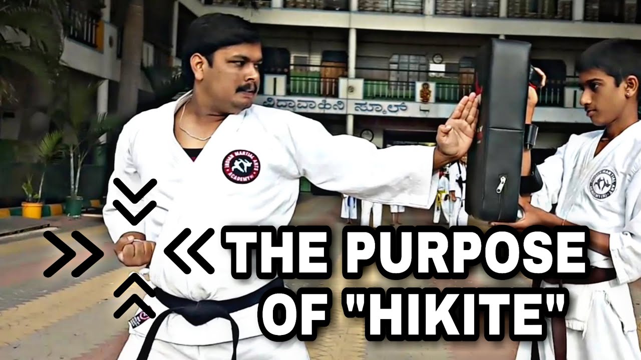 THE PURPOSE OF "HIKITE" | Karate's Pulling Hand — Master Jogendra ...