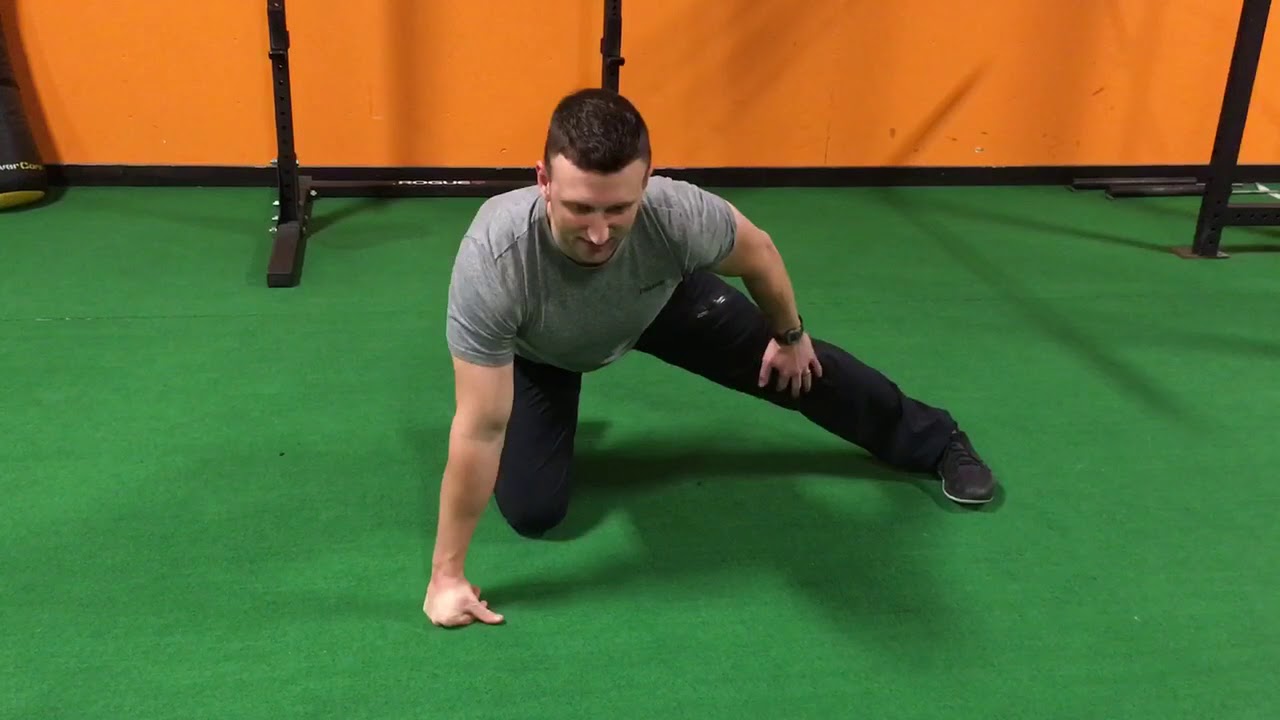 Single-Leg Groin Rockback - YouTube