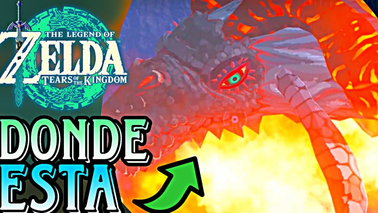 ELDRA UBICACION DRAGON DE FUEGO en ZELDA TEARS OF THE KINGDOM - PatoSF5 ...