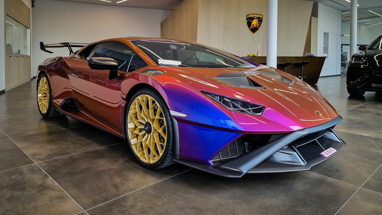 2024 Lamborghini Huracan STO | Unique Blu Hal - YouTube