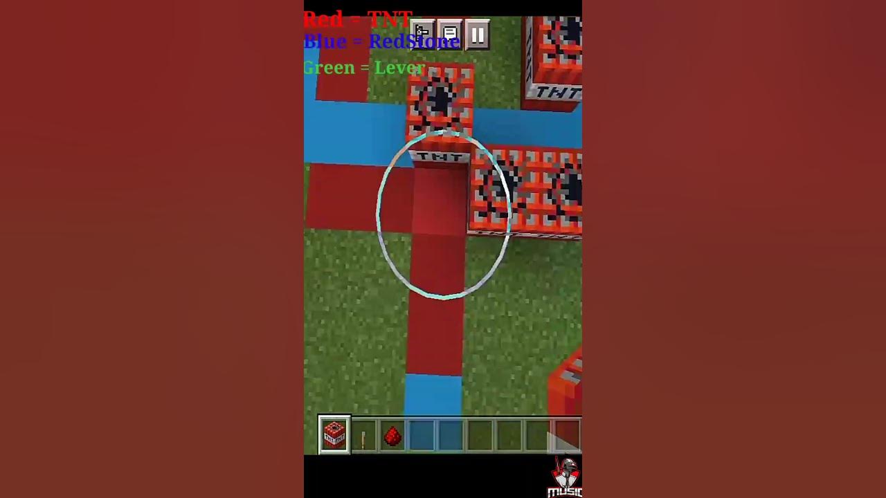 Minecraft Tnt Heart Trick 💖💖 Youtube