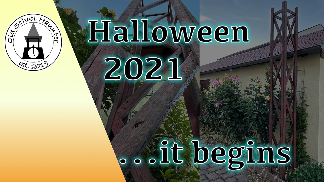 Halloween Preparation 2021 - It begins Part 01 - Axworthy Flying Ghost ...