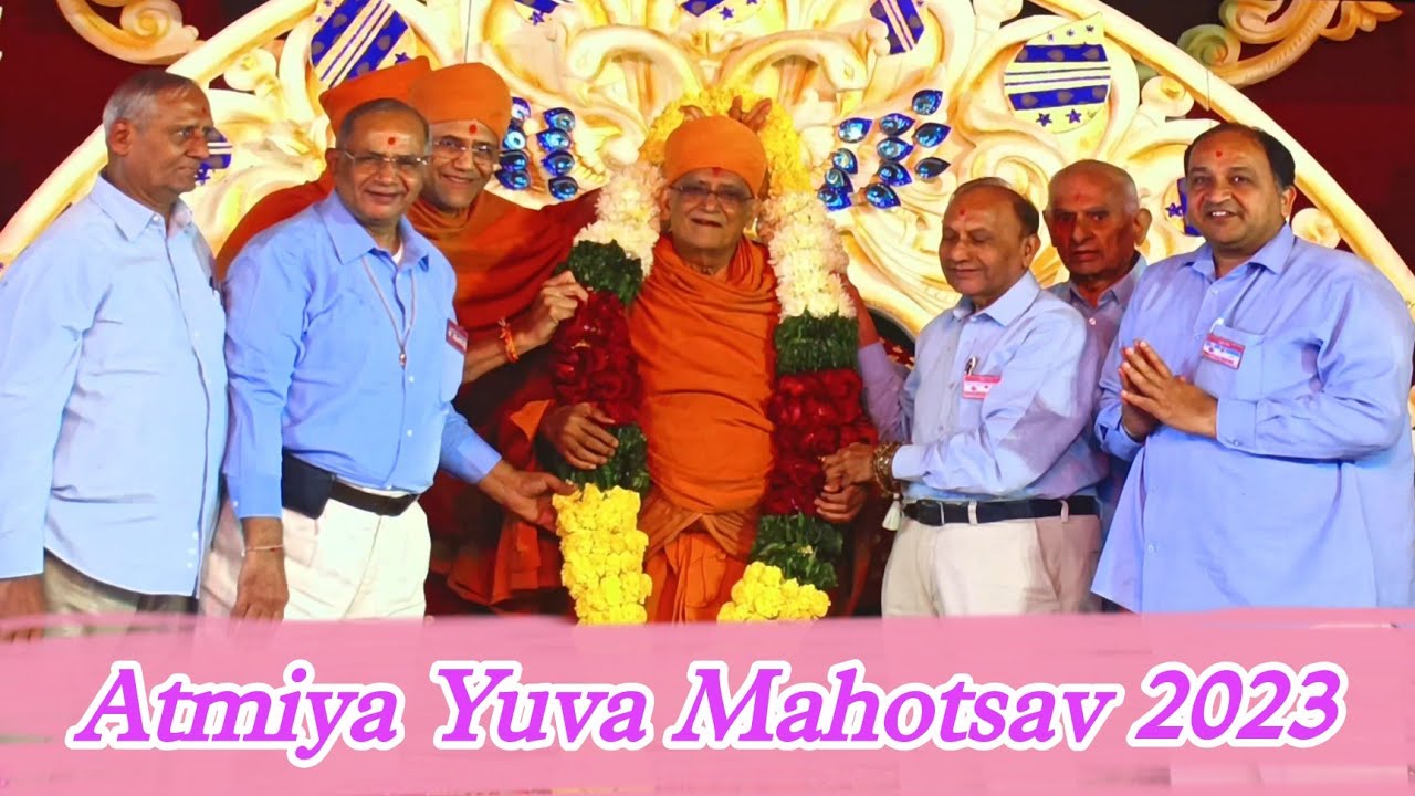 Atmiya Yuva mahotsav 2023|Haridham Sokhda|Hariprasad swami - YouTube