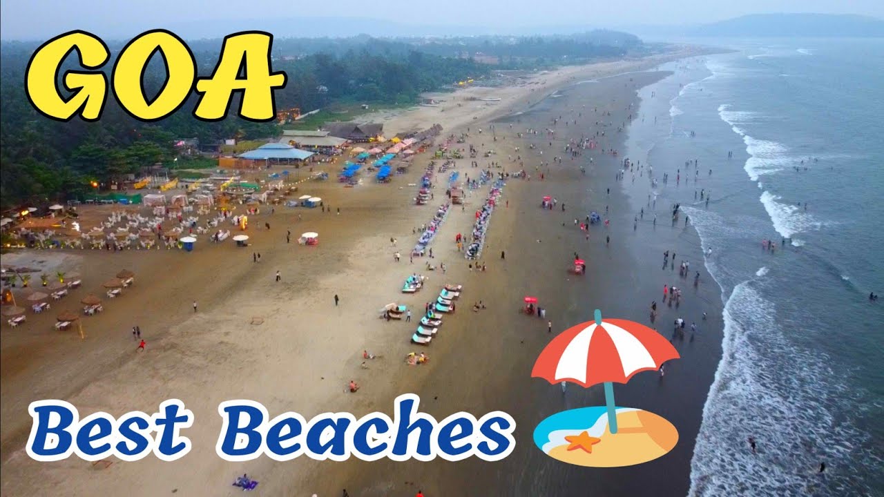 Mini Russia in Goa Morjim Beach | Baga Beach | Drone View | Goa | Beach Vlog - YouTube