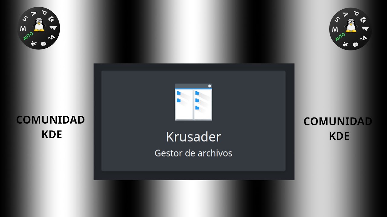 Gestor de Archivos KRUSADER (comundidad KDE) - YouTube