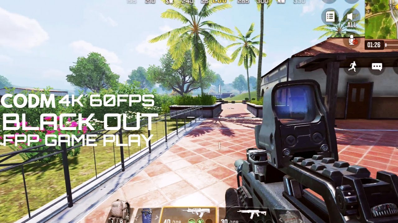 CODM BLACKOUT BATTLE ROYALE ULTRA GRAPHICS GAMEPLAY 4k 60 FPS | FPP ...