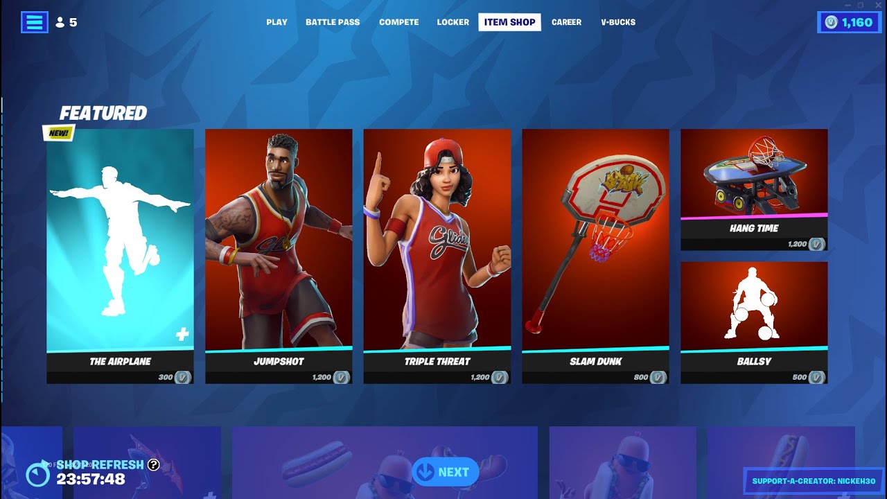 NEW THE AIRPLANE EMOTE!! // Fortnite Item Shop - YouTube
