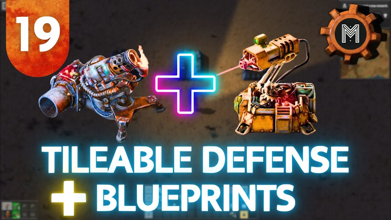 Tileable Defense, Solid Fuel and Power Shortage [FREE Blueprints] | 19 ...
