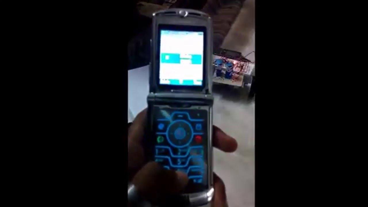 DTMF based Mobile Controlled Robot without micro controller - YouTube