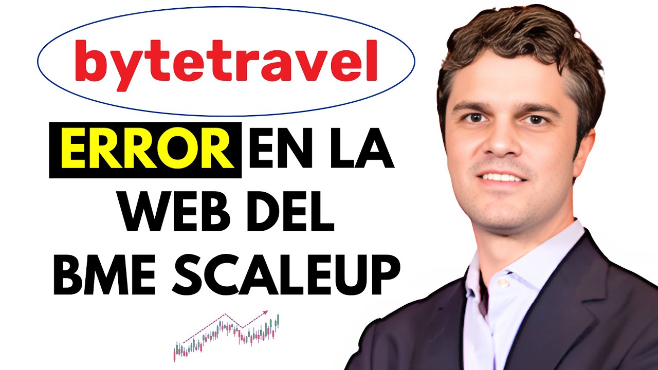 Info errónea sobre Bytetravel en la web del BME Scaleup - YouTube