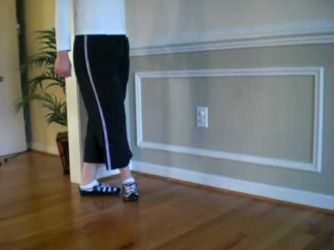 Basic Irish Dance step -- Leap 23's - YouTube