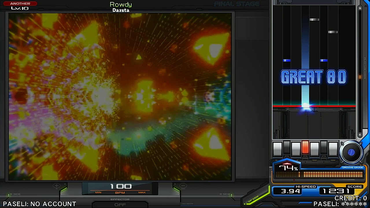 beatmania IIDX 28 BISTROVER Rowdy SPA 正規 - YouTube