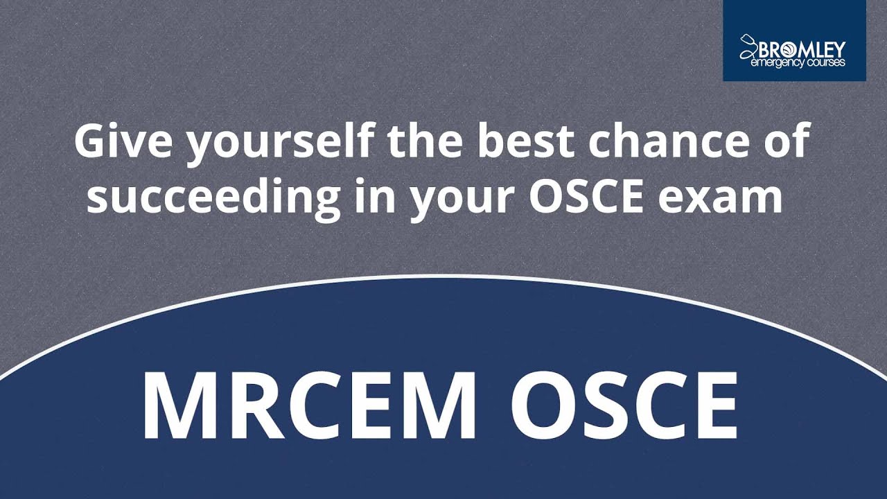 MRCEM OSCE Course in London - YouTube