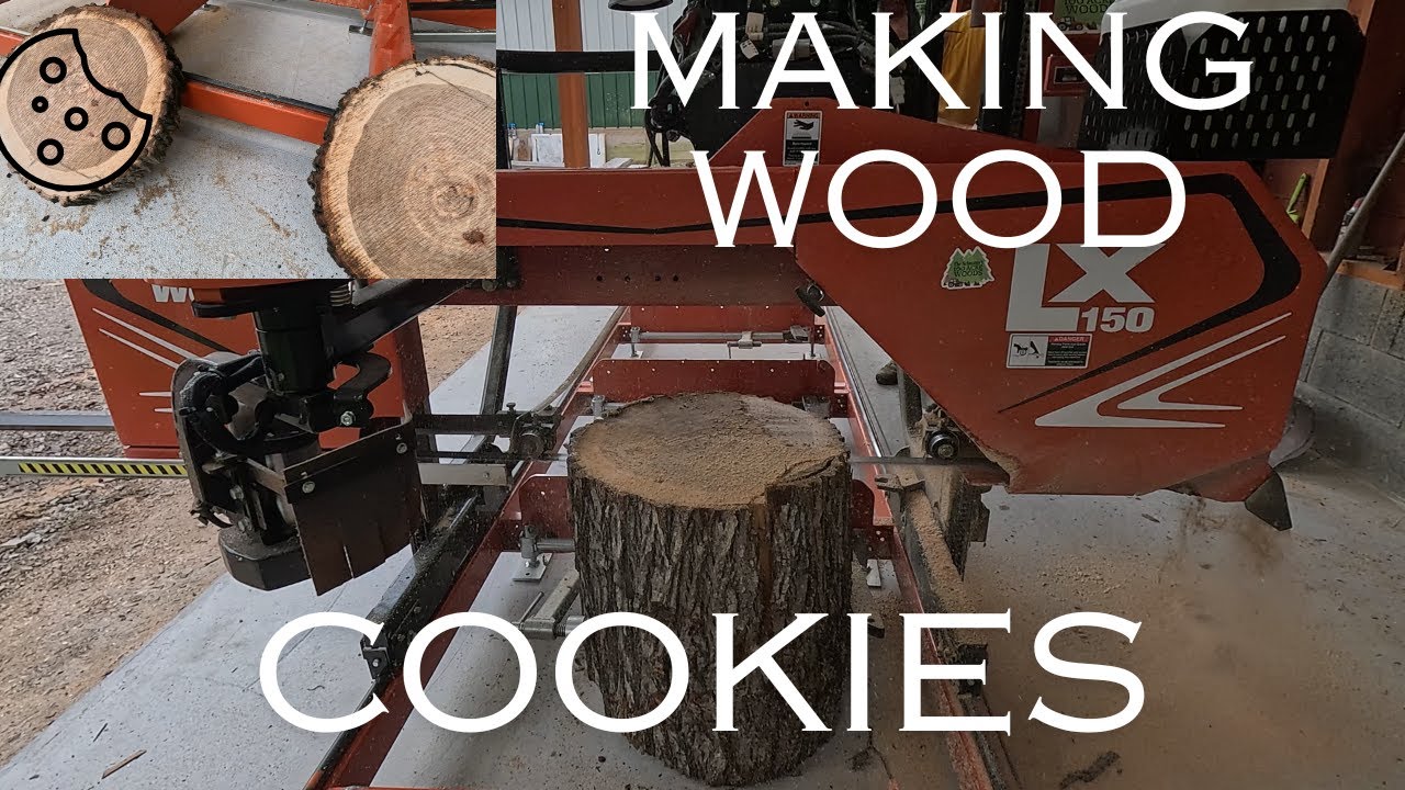 Making Hickory Wood Cookies - YouTube