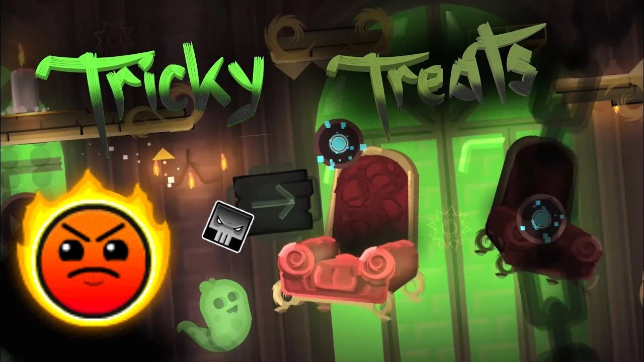 "Tricky Treats" by RadiationV2 and more (Geometry Dash 2.11) - YouTube