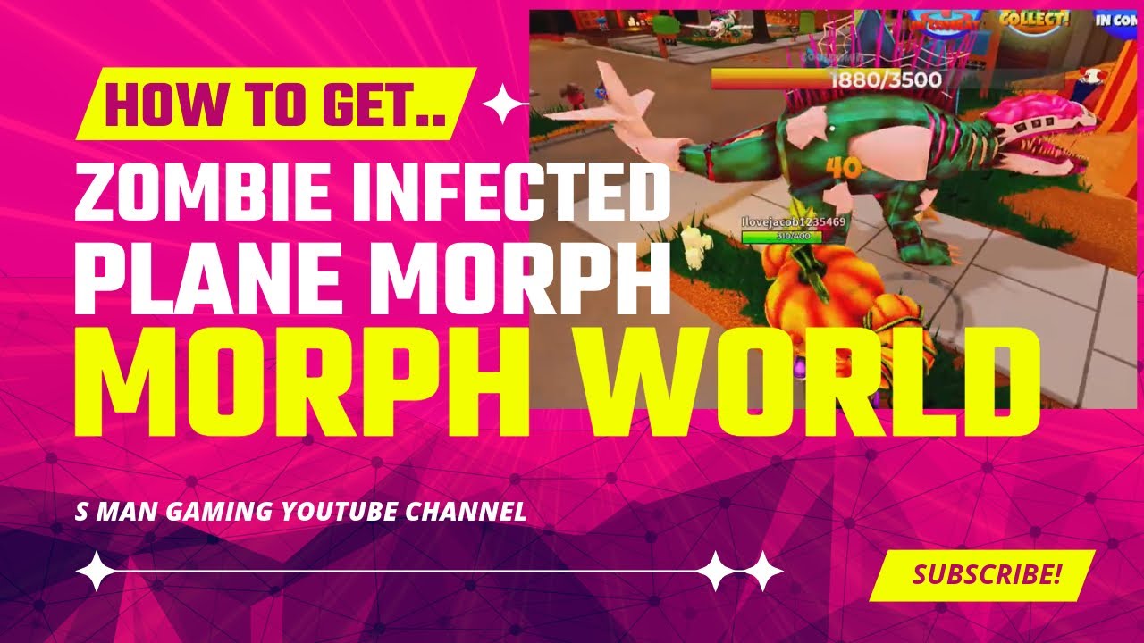How To Get Zombie Infected Plane Morph World Roblox 2025 (Part 2) - YouTube