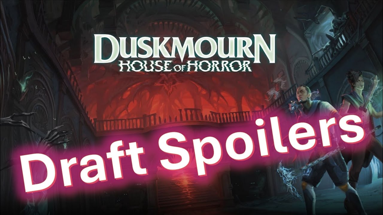 Duskmourn Draft Guide: Spoiler Season - YouTube