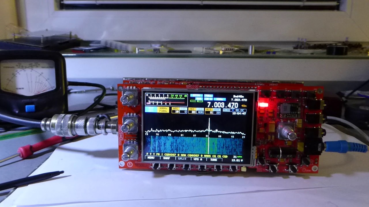 TRX SParrow work receiver CW - YouTube