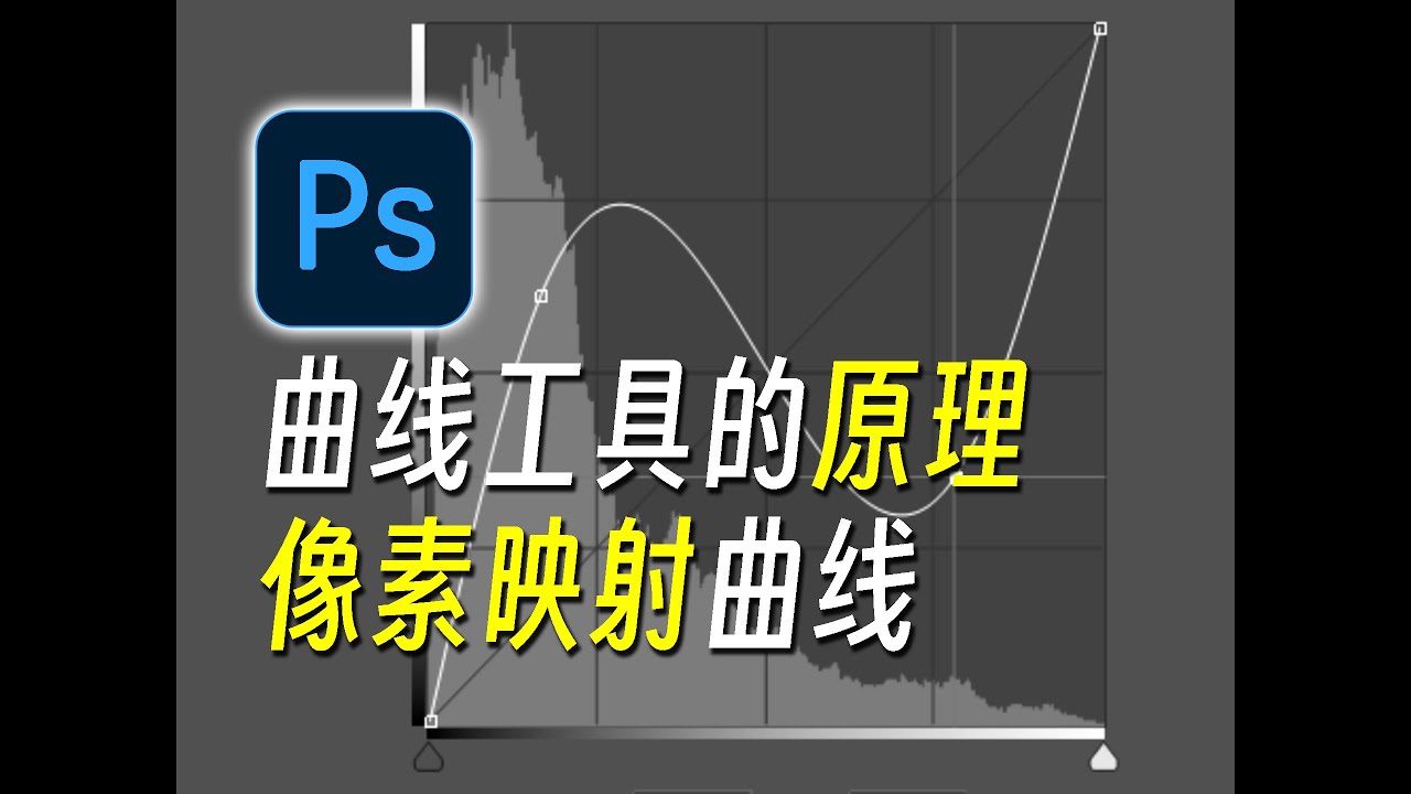 【PS】 34 曲线工具的原理 像素映射曲线 Principle of the Curve Tool: Pixel Mapping Curve ...