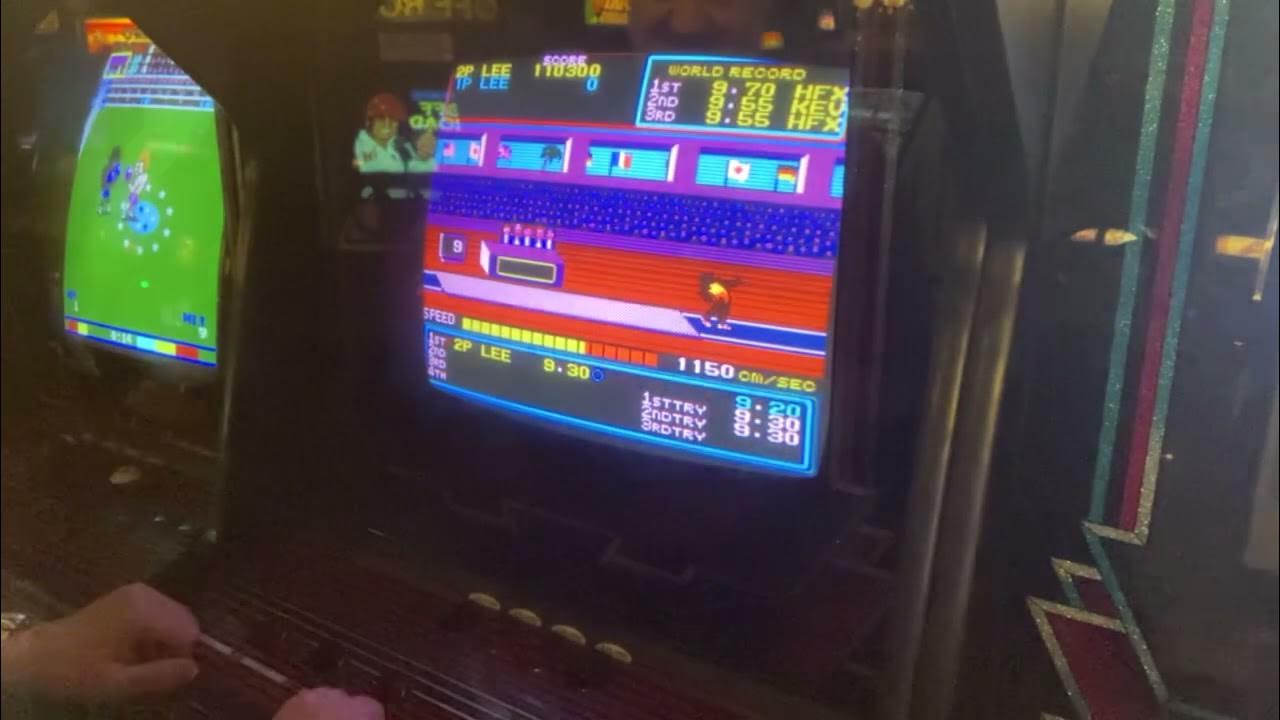 Hyper Sports 172130 points 2 loops at Arcade Club Bury by LeeRam - YouTube